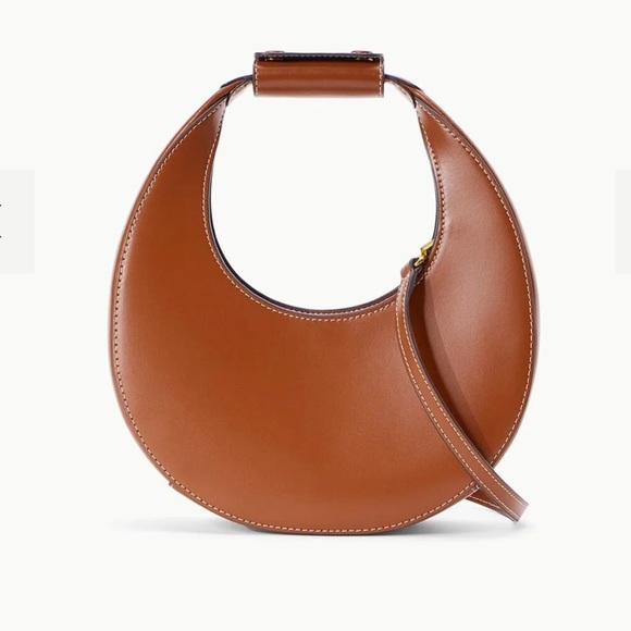 STAUD | Bags | Nwt Staud Mini Moon Bag Tan Hobo Shoulder And Crossbody ...
